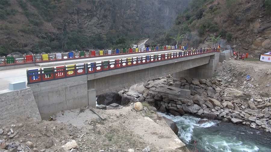 Two RCC Girder bridges inaugurated in Trashi Yangtse | The Bhutan Live