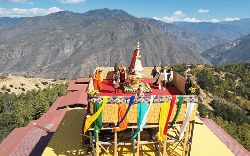 Royal Elegance Marks Historic Pangbisa Dzong Utse Installation Ceremony ...