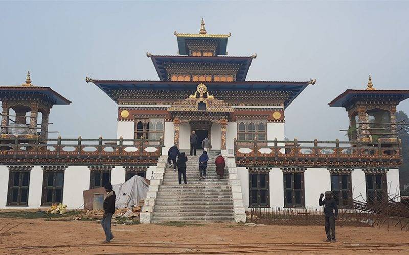 Bhutanese temple in Rajgir, India to complete in June | The Bhutan Live