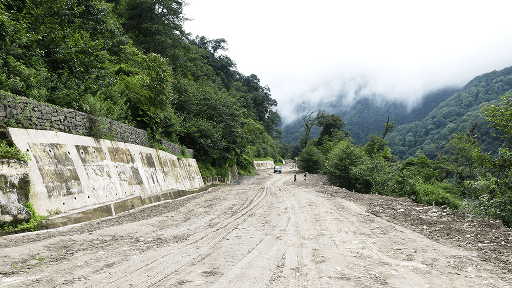 Damchhu-Chukha Bypass Reopens After Clearance Operation | The Bhutan Live
