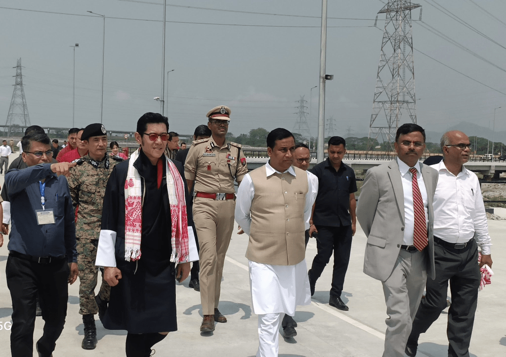 His Majesty The King Joins India’s Act East Vision at Jogighopa ...